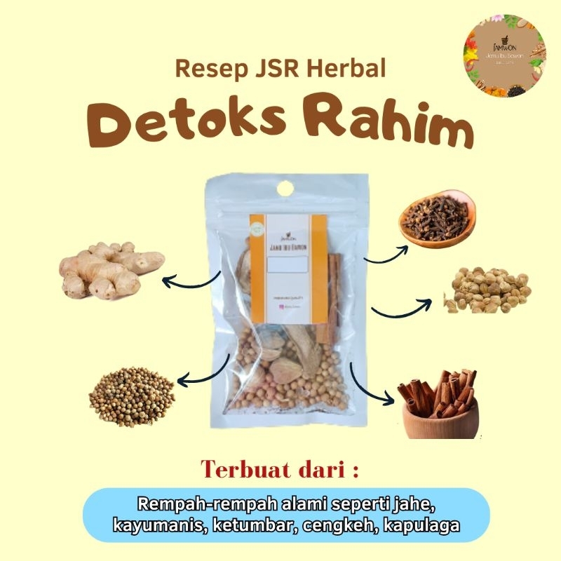 Jual Detox Rahim JSR sesuai takaran | Detoks Rahim | Shopee Indonesia