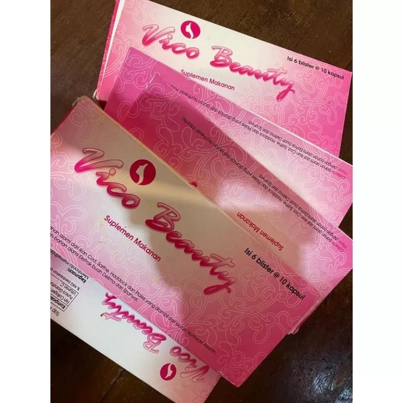 Jual Vico beauty collagen whitening skin 10 kapsul | Shopee Indonesia