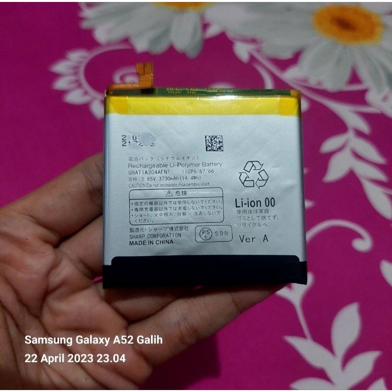Jual Baterai Sharp Aquos R5G Original Copotan | Shopee Indonesia