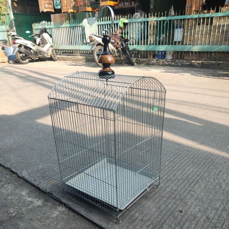 Jual Kandang Sangkar Anis Jalak Kenari Besi Lipat | Shopee Indonesia