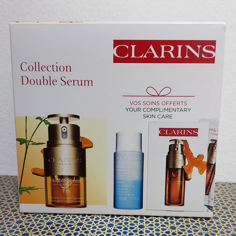 Jual Clarins Double Serum 30ml My Routine Set Clarins Double Serum ...