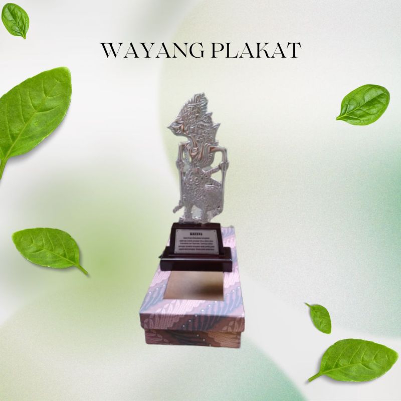 Jual Souvenir Plakat Wayang Miniature Wayang Besar Perak | Shopee Indonesia