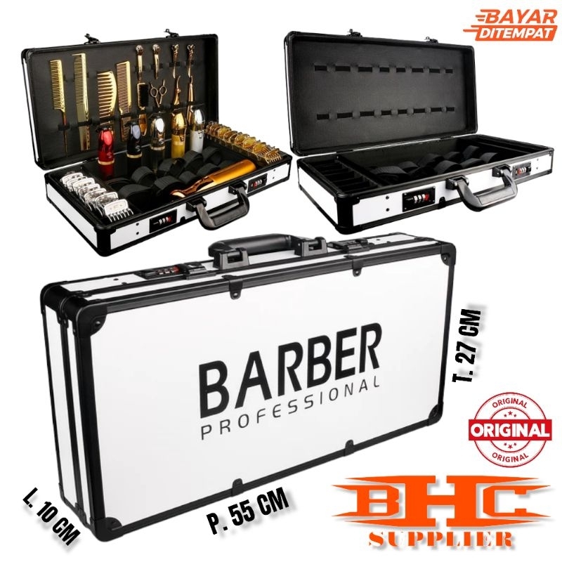 Jual Case Barber Box Barbeshop Koper Barbershop Tool Box / Penyimpanan ...