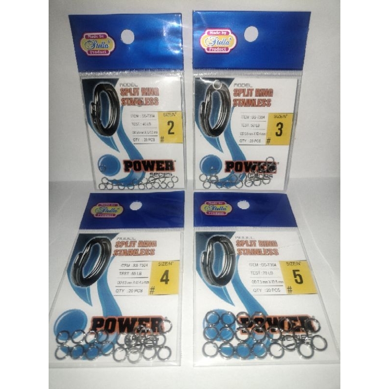 Jual SPLIT RING STAINLESS STELLA | Shopee Indonesia