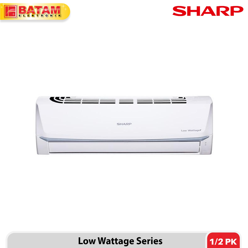 Jual AC SHARP 1/2 PK LOW WATT AH-A5UDL - 330 Watt | Shopee Indonesia