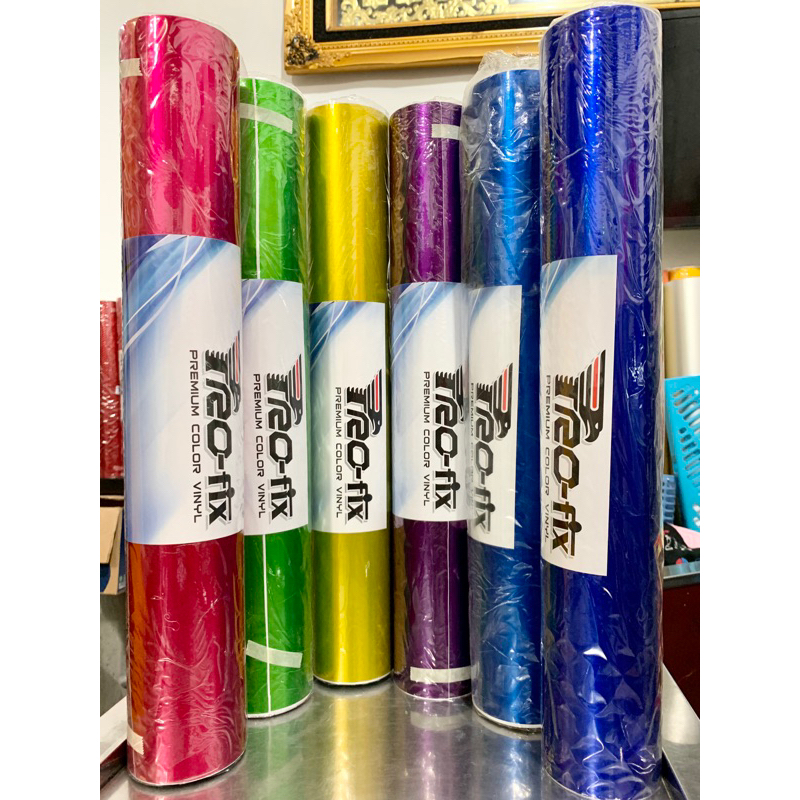 Jual Stiker Skotlet Metalic Candy Lebar 45Cm Panjang 1M | Shopee Indonesia