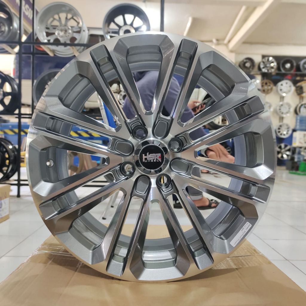 Jual velg racing sporty r16 hsr alkani original velg avanza jazz ...