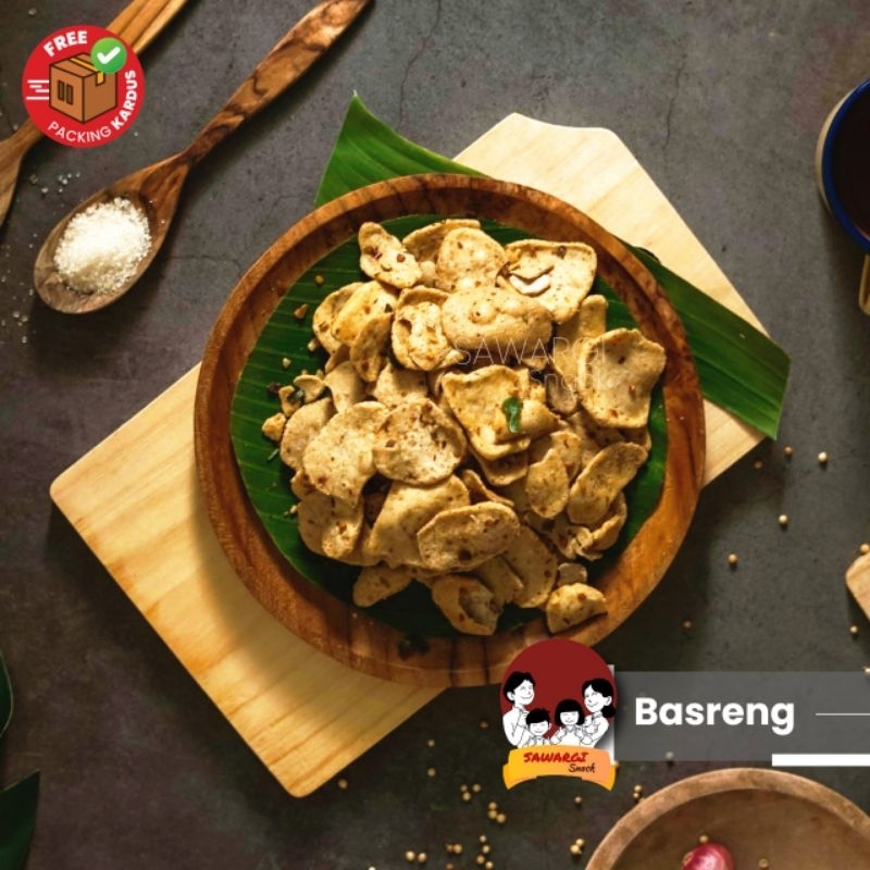 Jual SAWARGI Snack - Basreng Koin 250 gram | Shopee Indonesia