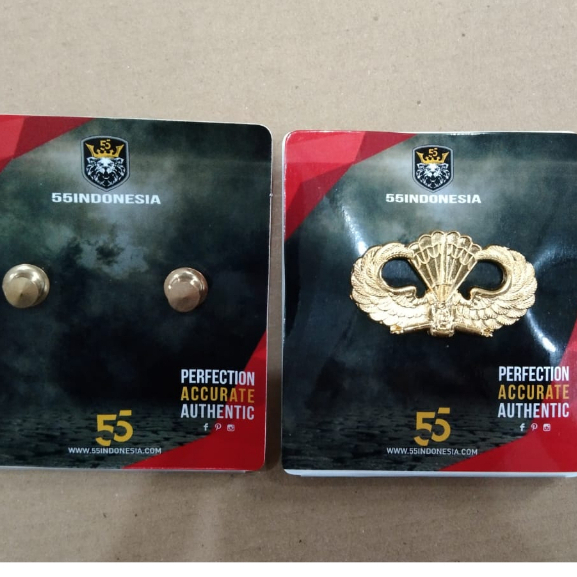 Jual Brevet 55 Indonesia Pin/ Emblem | Shopee Indonesia