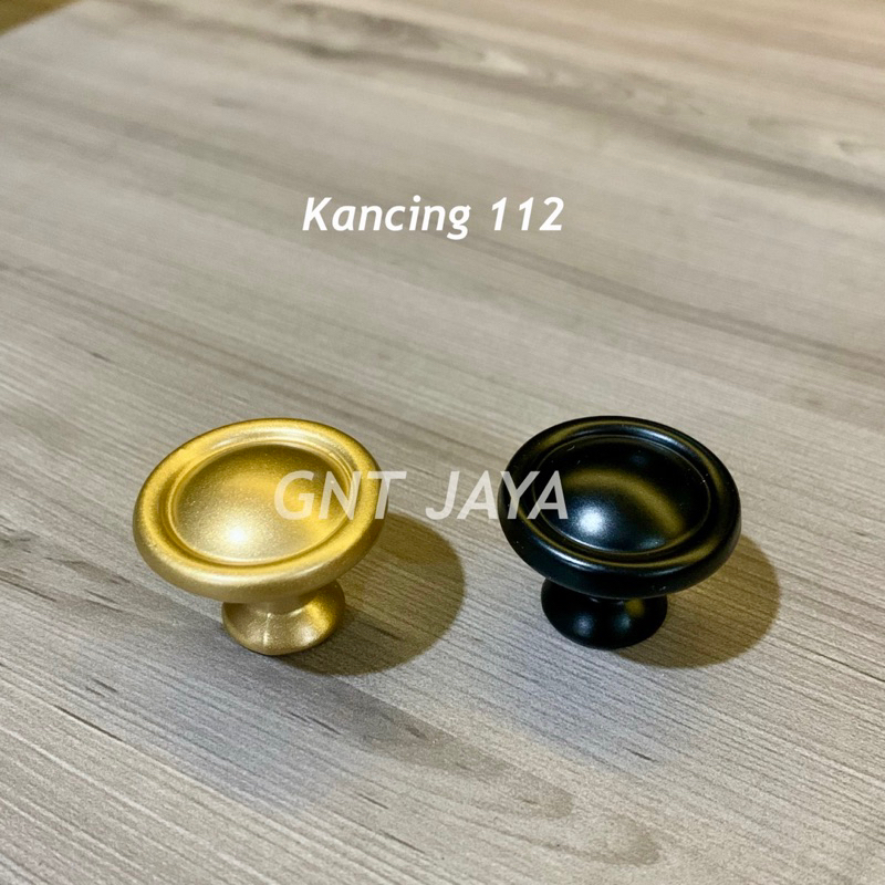 Jual free baut TARIKAN KNOP kancing kode 112 minimalis black gold knob ...