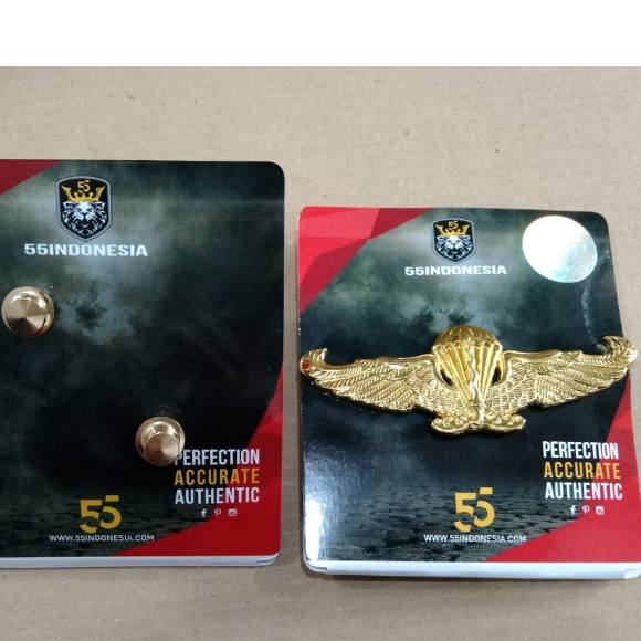Jual Brevet 55 Indonesia Pin/ Emblem | Shopee Indonesia