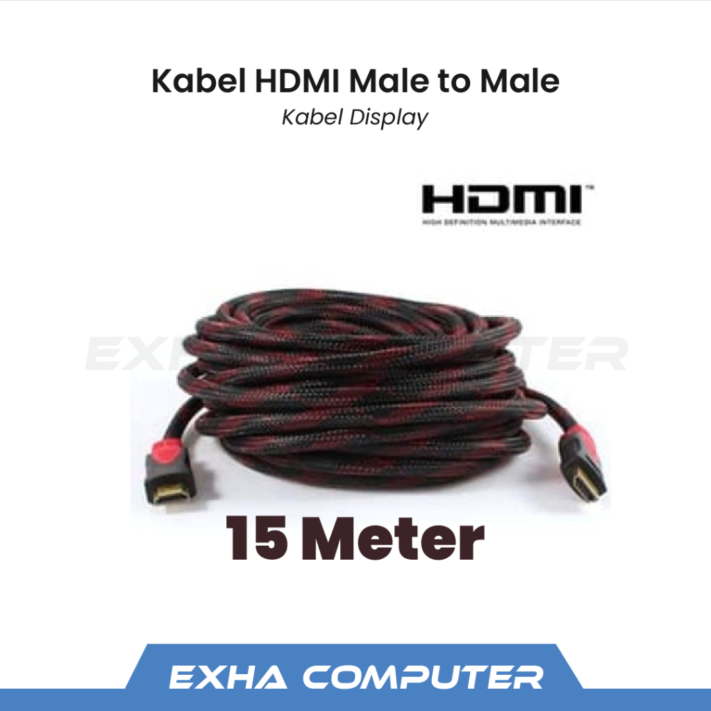 Jual Kabel HDMI 15 Meter 15M Kabel HDMI Display Monitor | Shopee Indonesia
