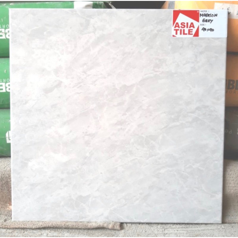 Jual Asia tile Madison Grey 40x40 KWA | Shopee Indonesia