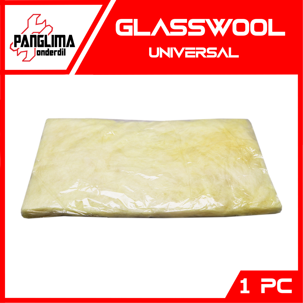 Jual Glasswool-Glaspul Peredam Knalpot Kuning Universal Glaspol-Gaspul ...