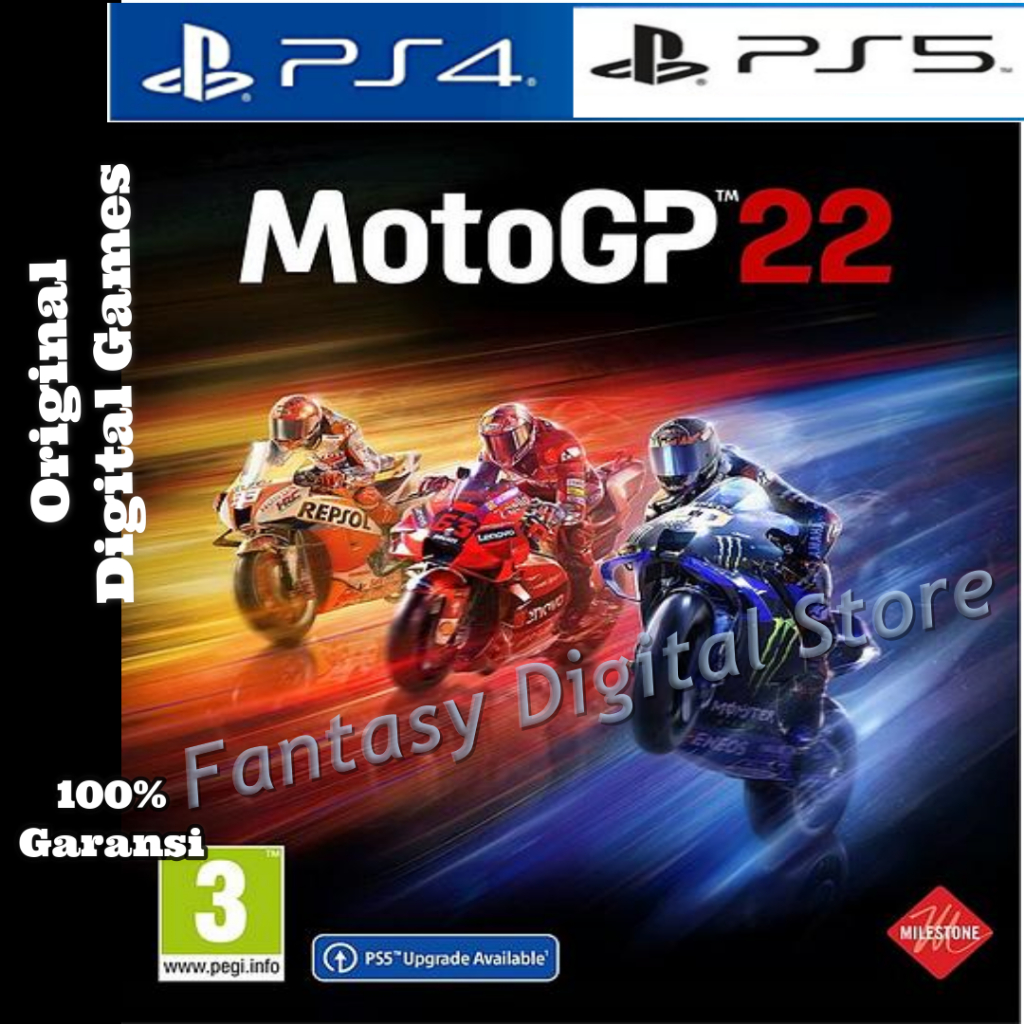 Jual MotoGp 22 PS4 PS5 Digital | Shopee Indonesia