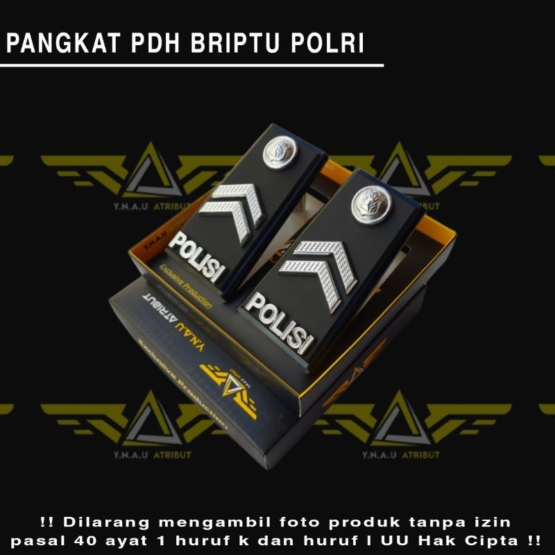Jual ATRIBUT POLISI / PANGKAT BRIPTU POLRI FULL MIKA EXXLUSIVE | Shopee ...