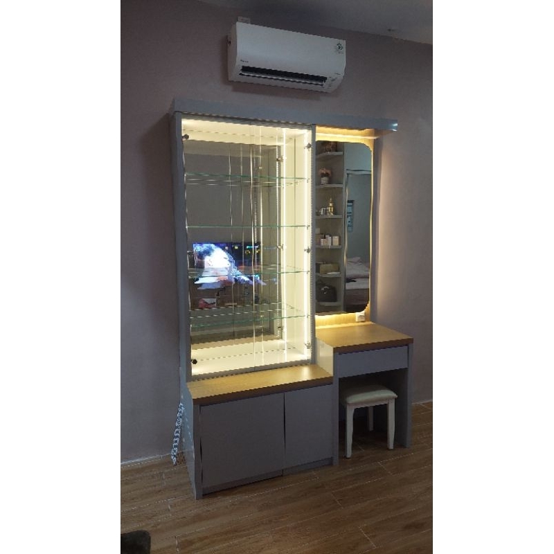 Jual Meja Rias Custom / Meja Rias Minimalis / Meja Rias HPL | Shopee ...