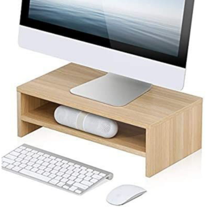 Jual Stand Monitor Meja pc Laptop 2 Tingkat Tatakan Monitor Dekstop ...