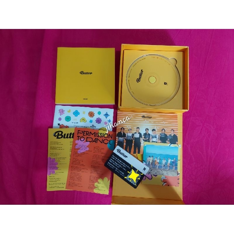 Jual Album BTS Butter ver Cream [Album Only] | Shopee Indonesia