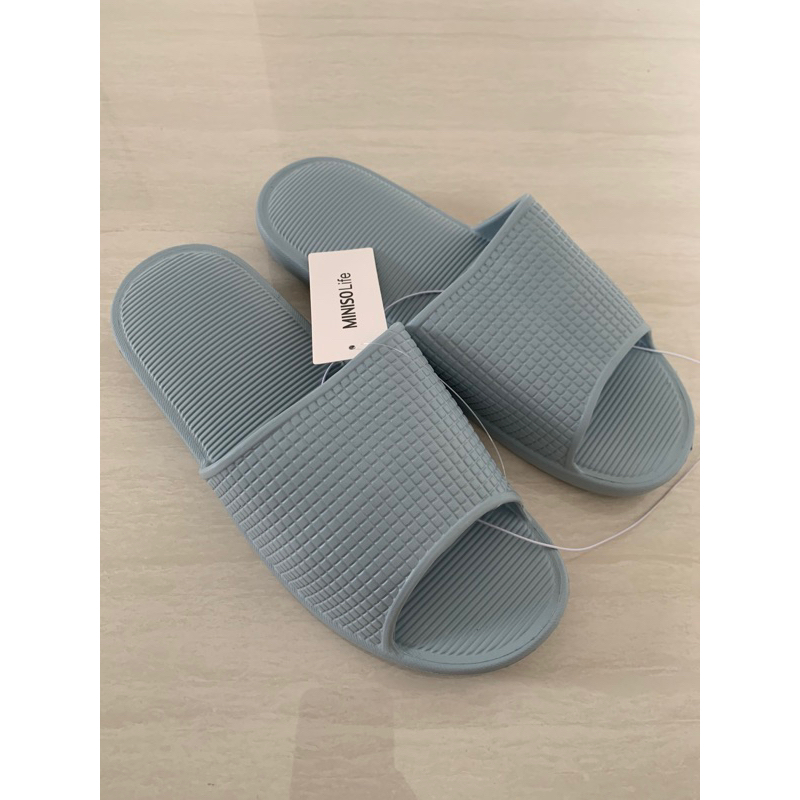 Jual sandal miniso slippers mosaic pattern unisex sendal anti licin dan ...