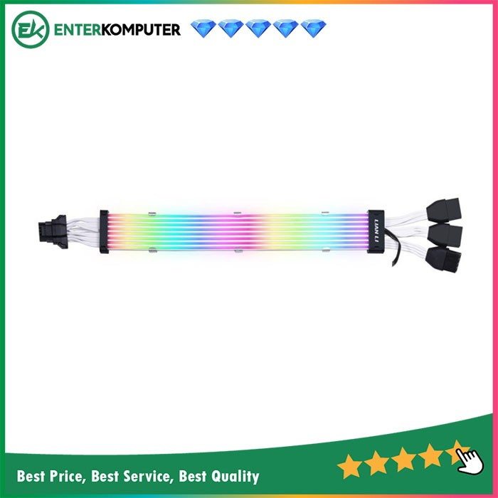 Jual LIAN LI STRIMER PLUS V2 ARGB - GPU EXTENSION CABLE RTX 40 - PW168-8PV2 | Shopee Indonesia