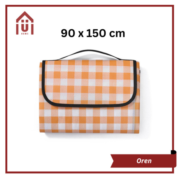 Jual UNISO Promo PIKNIK / DUDUK WATERPROOF Orange - TAMAN ALAS Limited ...