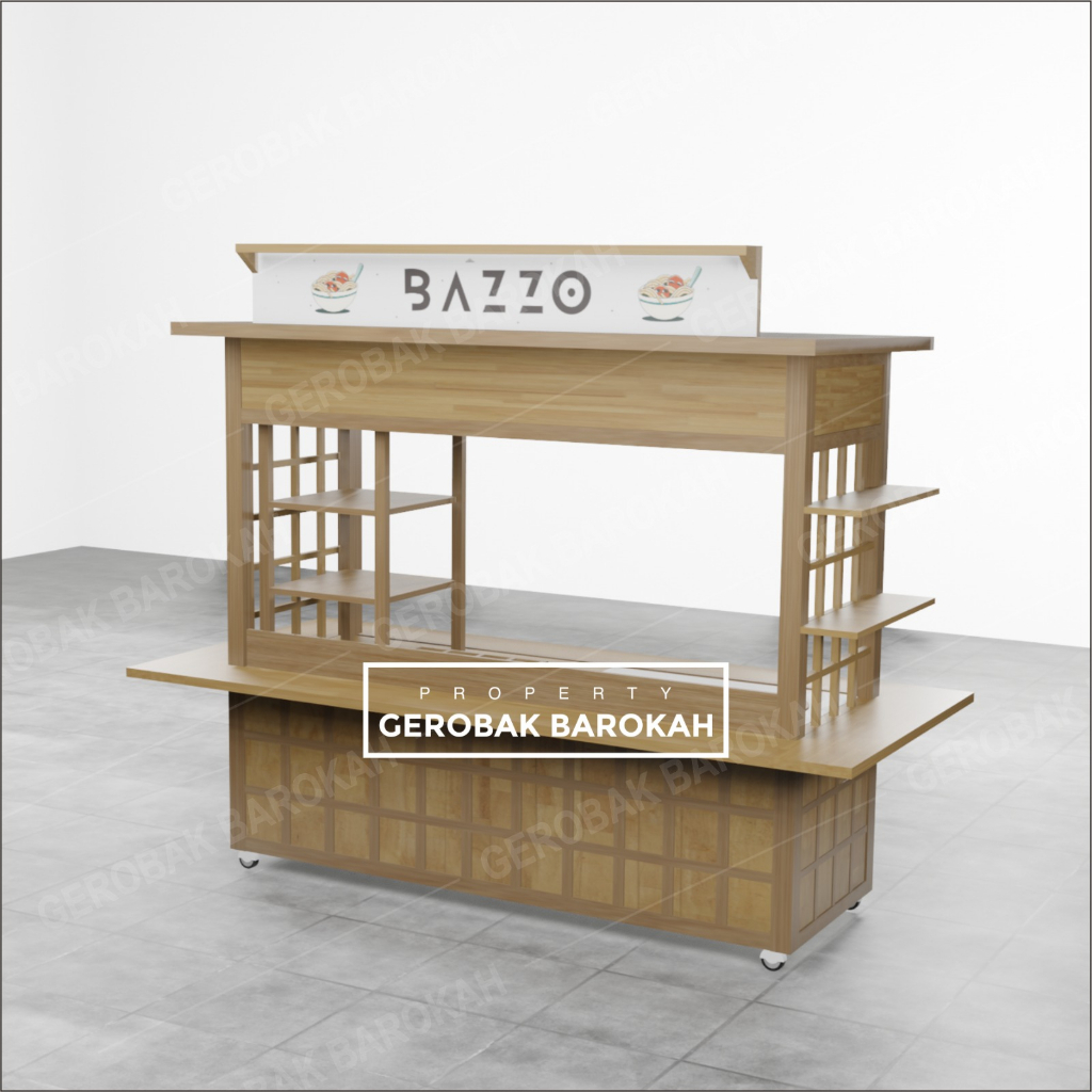 Jual Gerobak Ramen Mie Ayam Bakso / Booth Jepang Free Ongkir | Shopee ...
