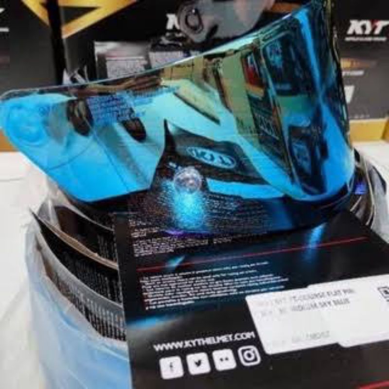Jual Flat Visor KYT TT Course TTC Dark Smoke Light Smoke dan ...