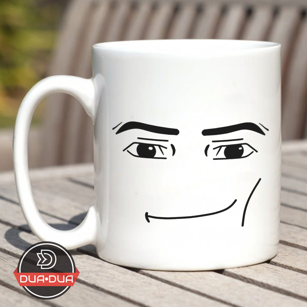 Jual Mug cangkir roblox face meme | Shopee Indonesia