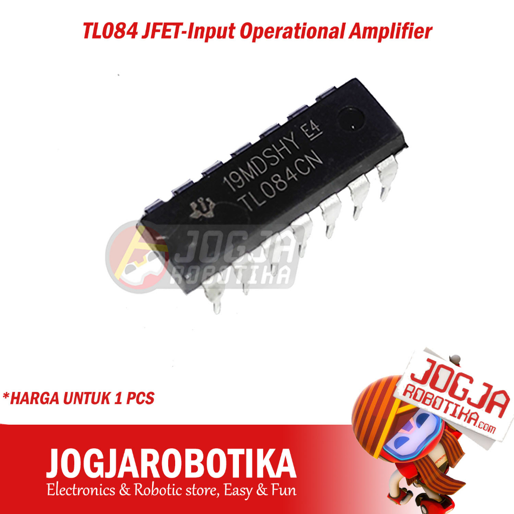 Jual TL084 JFET-Input Operational Amplifier | Shopee Indonesia