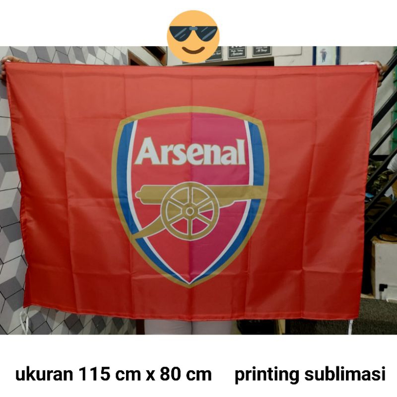 Jual BENDERA ARSENAL RED FLAG BESAR TERMURAH | Shopee Indonesia