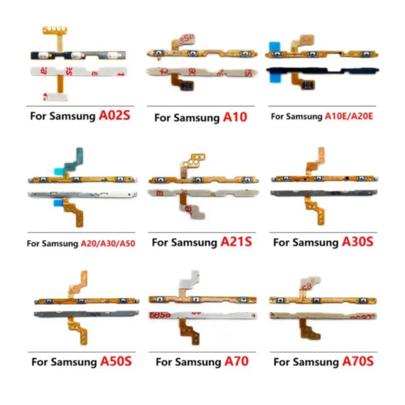 Jual flexibel flexible on off volume samsung galaxy a01 / a01 core / a02 / a02 core / a03 / a03 ...