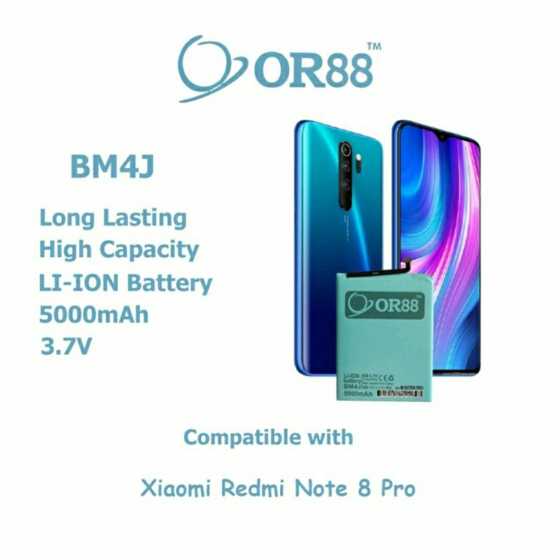 Jual Baterai ORIENS Double Power 2 IC XIAOMI REDMI NOTE 8 PRO/BM-4J ...