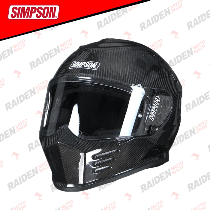 Jual Simpson Venom Carbon Full Face Helmet | Shopee Indonesia