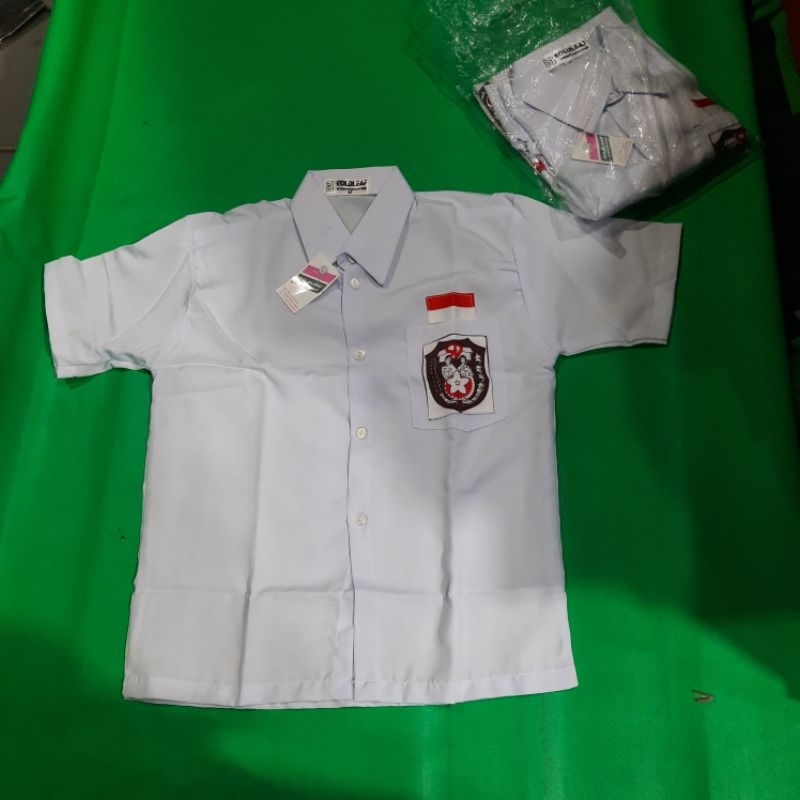 Jual HEM PUTIH PENDEK/BAJU SEKOLAH/SERAGAM SEKOLAH TK/SD/SMP/SMA TISSU ...
