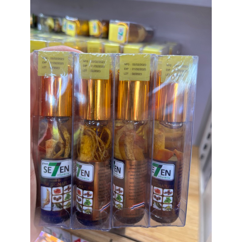 Jual GREEN SE7EN SEVEN OIL MINYAK THAILAND ORIGINAL | Shopee Indonesia