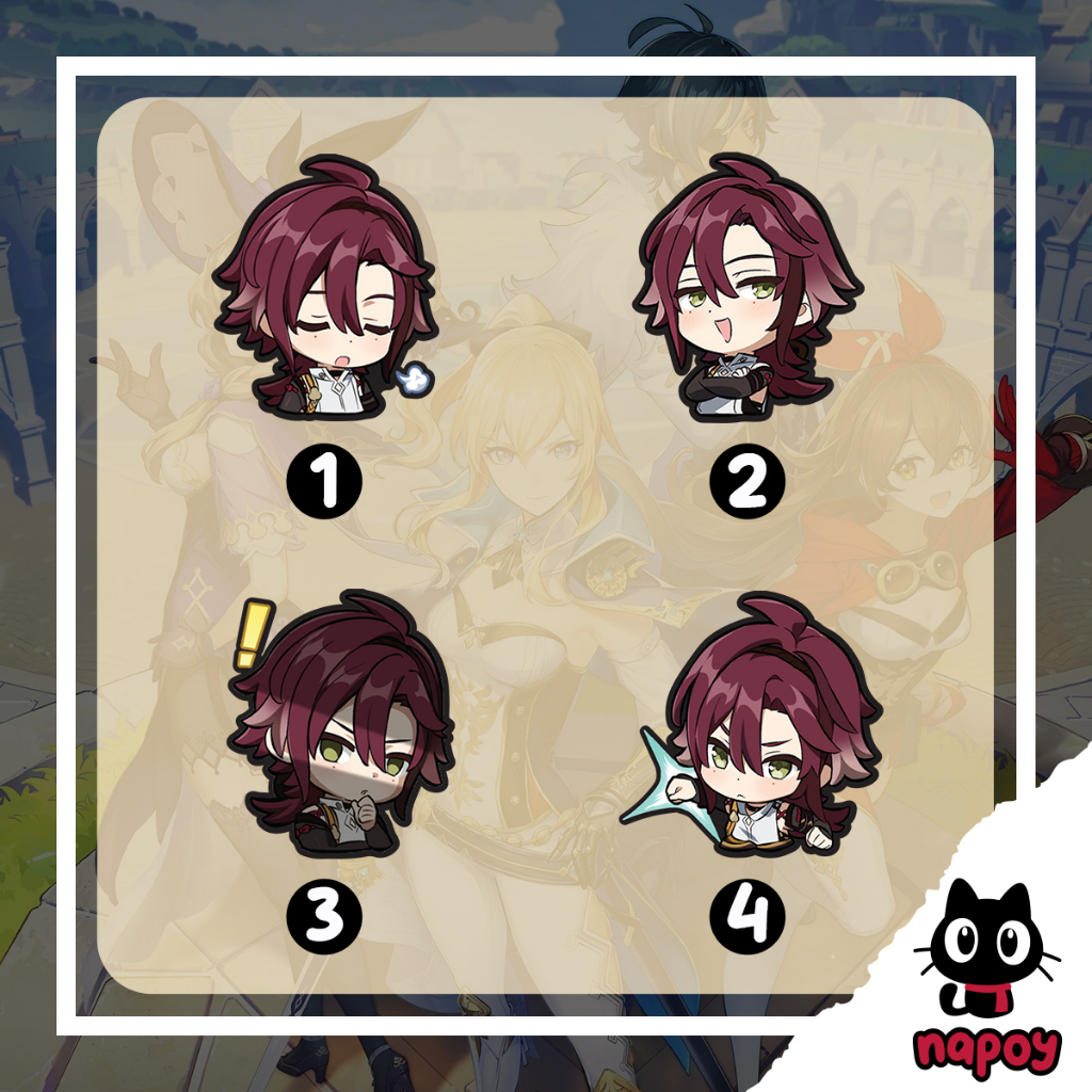 Jual Sticker Vinyl Game Anime Heizou Genshin Impact | Shopee Indonesia