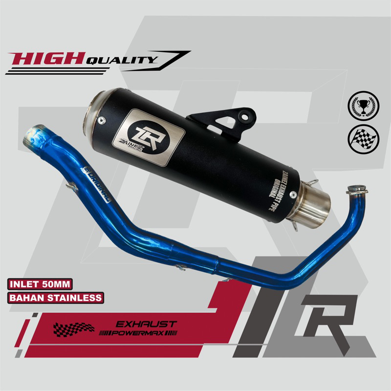 Jual Zainez Racing Knalpot Kompetisi Pro R15 V2/V3/V4 Vixion R GSX 150 ...