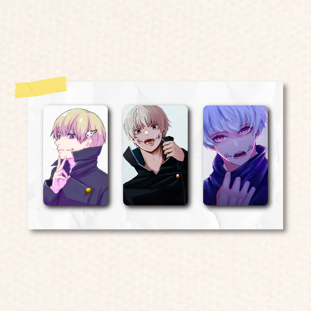 Jual Photocard Anime Toge Inumaki Jujutsu Kaisen Character | Photocard ...