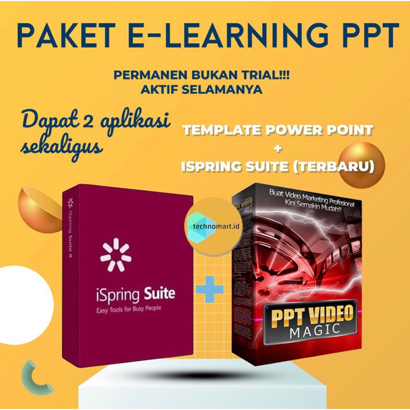 Jual Ispring Suite 11 . 1. 2 Pro + Bonus Template PPT - Aplikasi ...