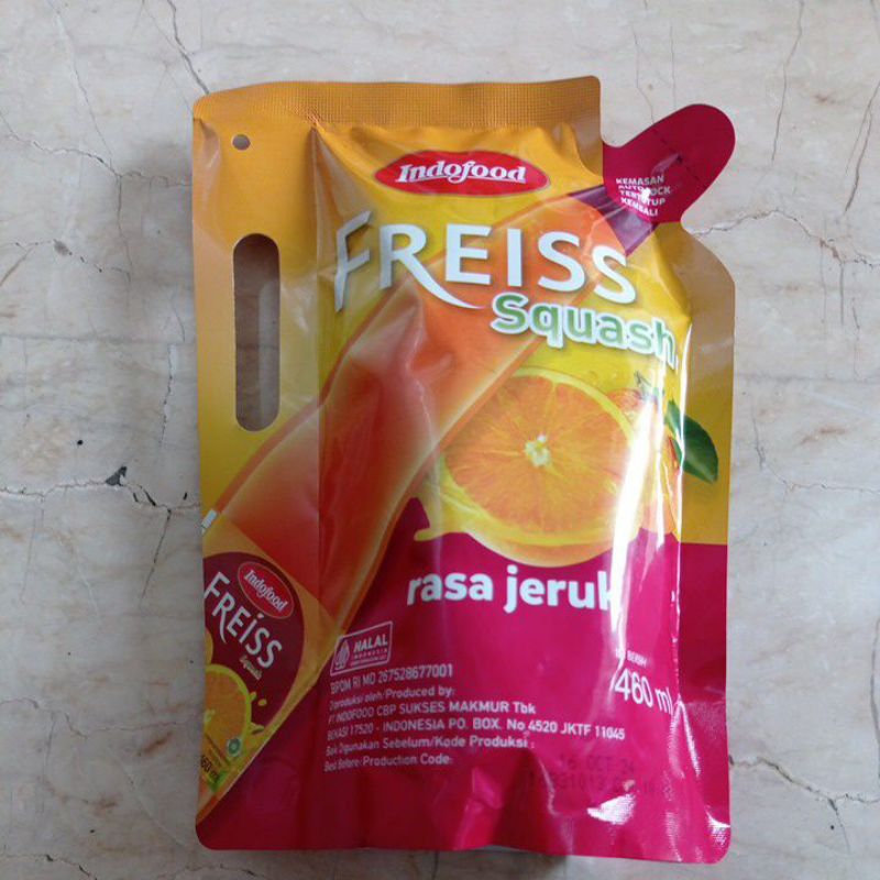 Jual Sirup Freiss Squash Rasa Jeruk 460 Ml | Shopee Indonesia