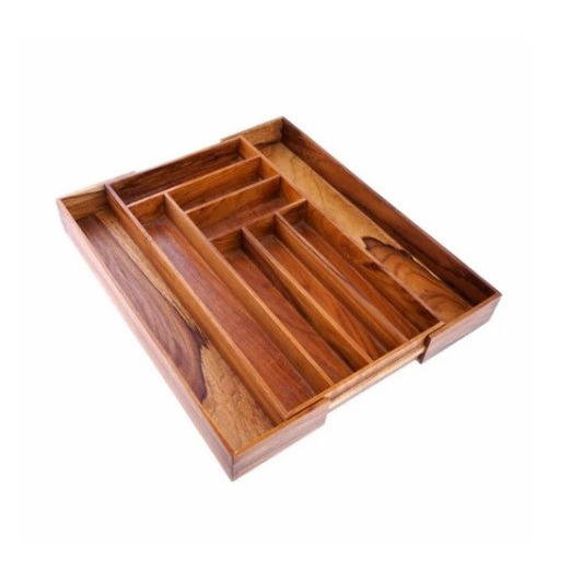 Jual TANICA RAK ORGANIZER LACI SENDOK GARPU PISAU DAPUR KAYU JATI TEBAL ...