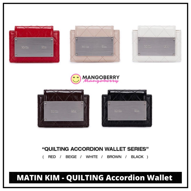 Jual MATIN KIM - QUILTING Accordion Wallet | Shopee Indonesia