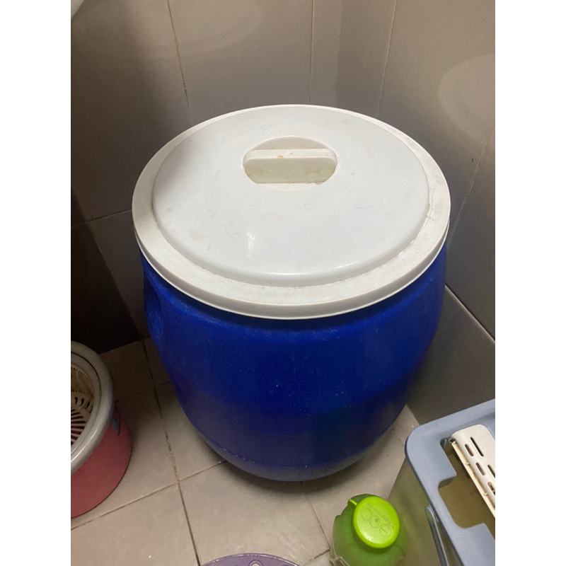 Jual Tempat Sampah Biru 60L/ Tong 60L/ Tong Air Biru/ Tong Komposter ...