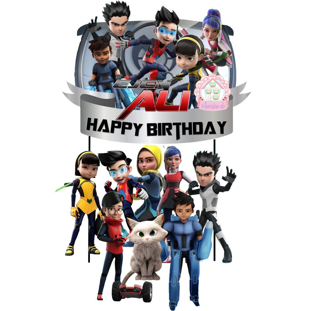 Jual EJEN ALI CAKE TOPPER | Shopee Indonesia