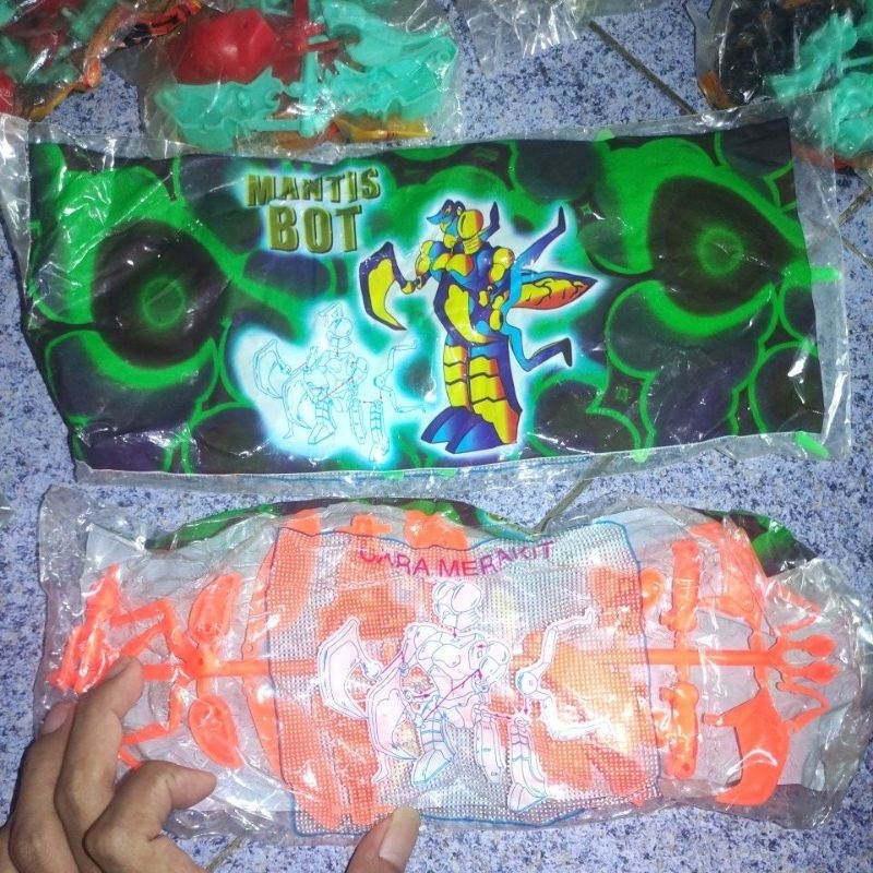 Jual 01-05-2023 Mainan Jadul 90an Robot Kinoman Lotte Kodomo Vintage ...