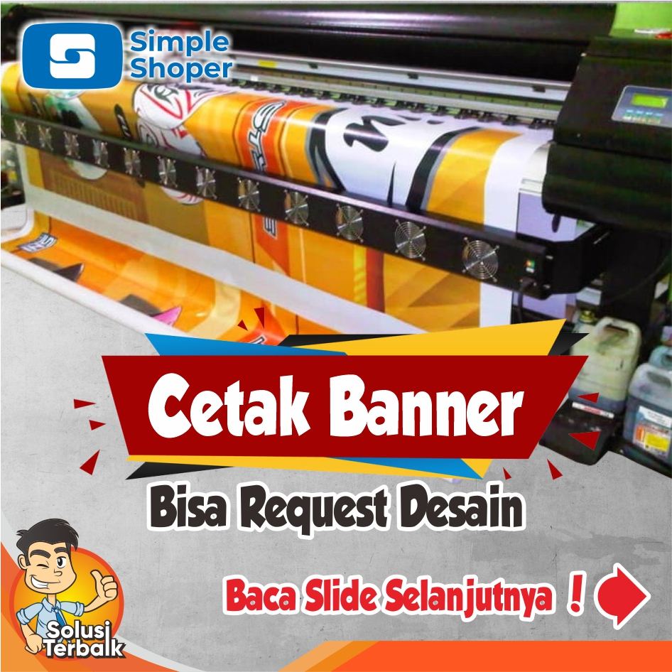 Jual Cetak Banner, Spanduk, Baliho Bahan Flexy 280 Gram | Shopee Indonesia