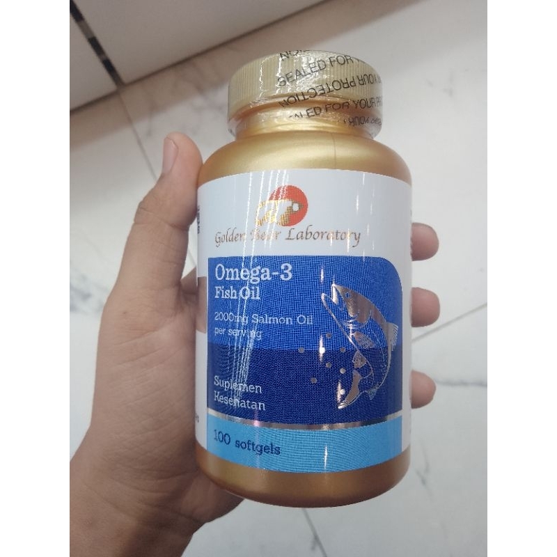 Jual Golden Bear Omega 3 Fish oil | Shopee Indonesia