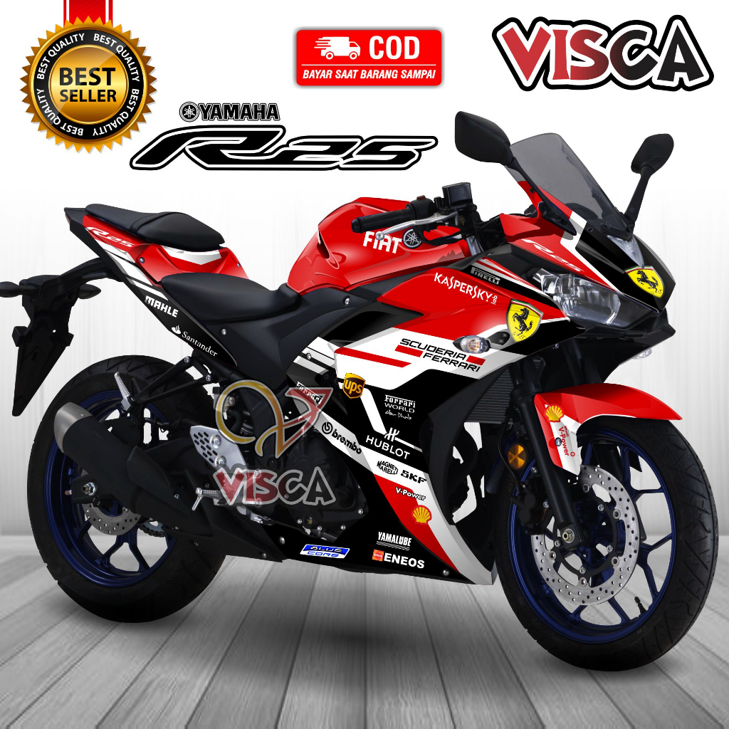 Jual Decal R25 Full Body Decal Yamaha R25 Old Stiker R25 Full Body ...