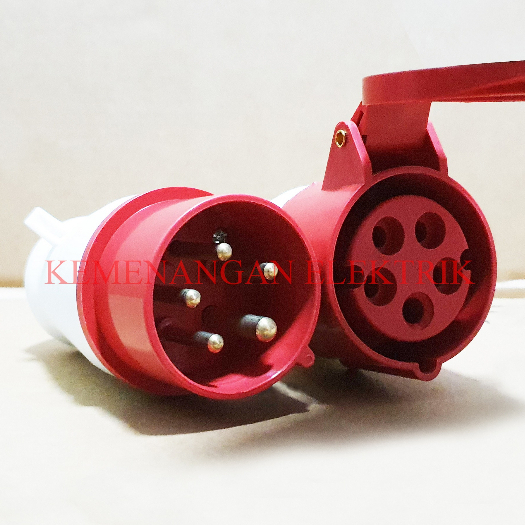 Jual FORT MOBILE SOCKET MOUNTING + PLUG 5 PIN 3 PHASE 16A SET WATERPROOF | Shopee Indonesia